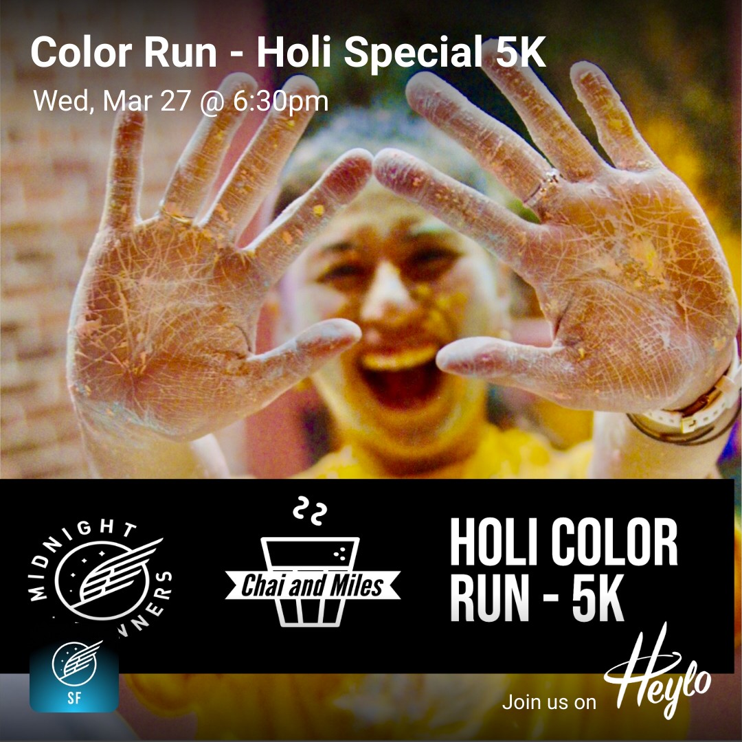 holi running